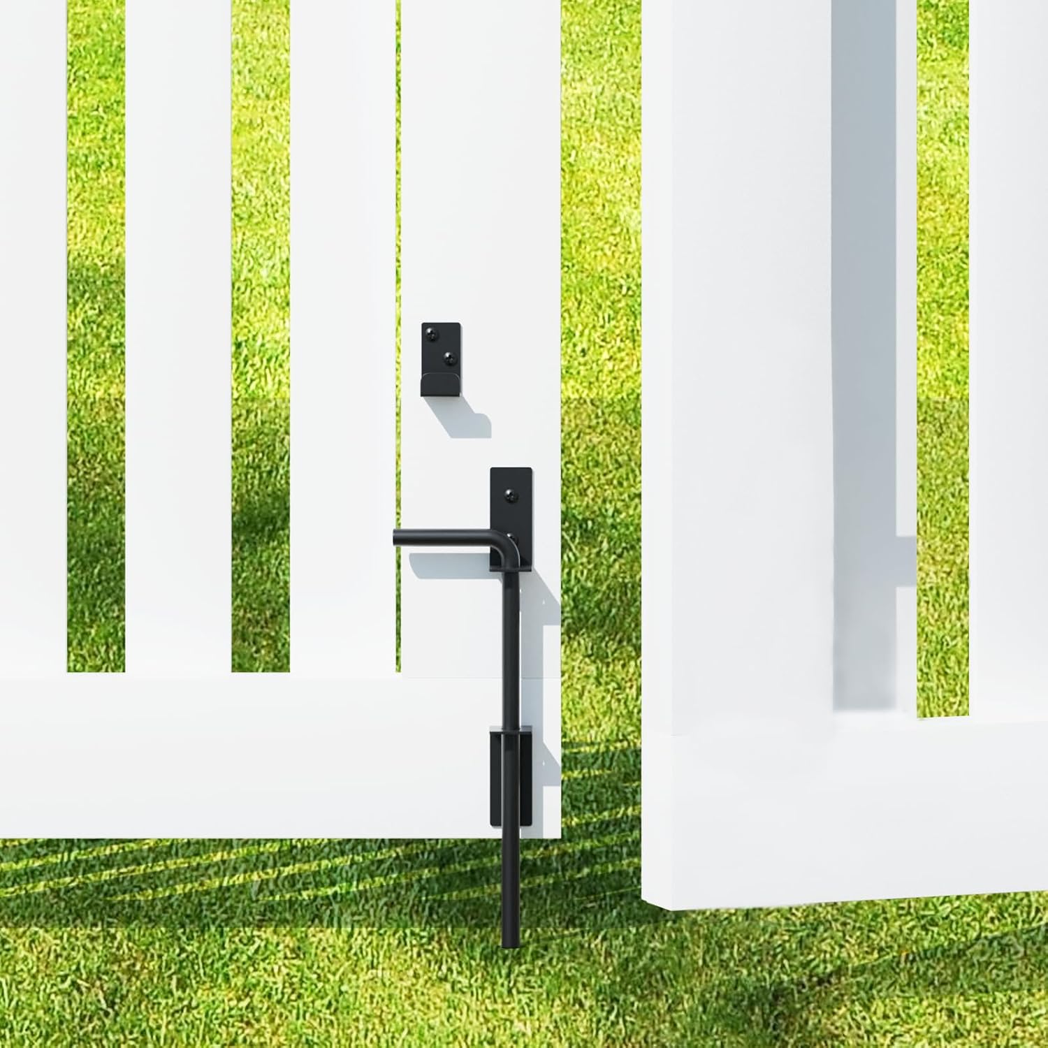 Amazon.com: TIEJIAN Cane Bolt Heavy Duty Gate Drop Rod 12 Inch Metal ...