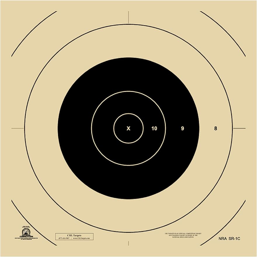 Amazon.com : Official SR-1C NRA Target, Repair Centers for SR-1, 100 ...
