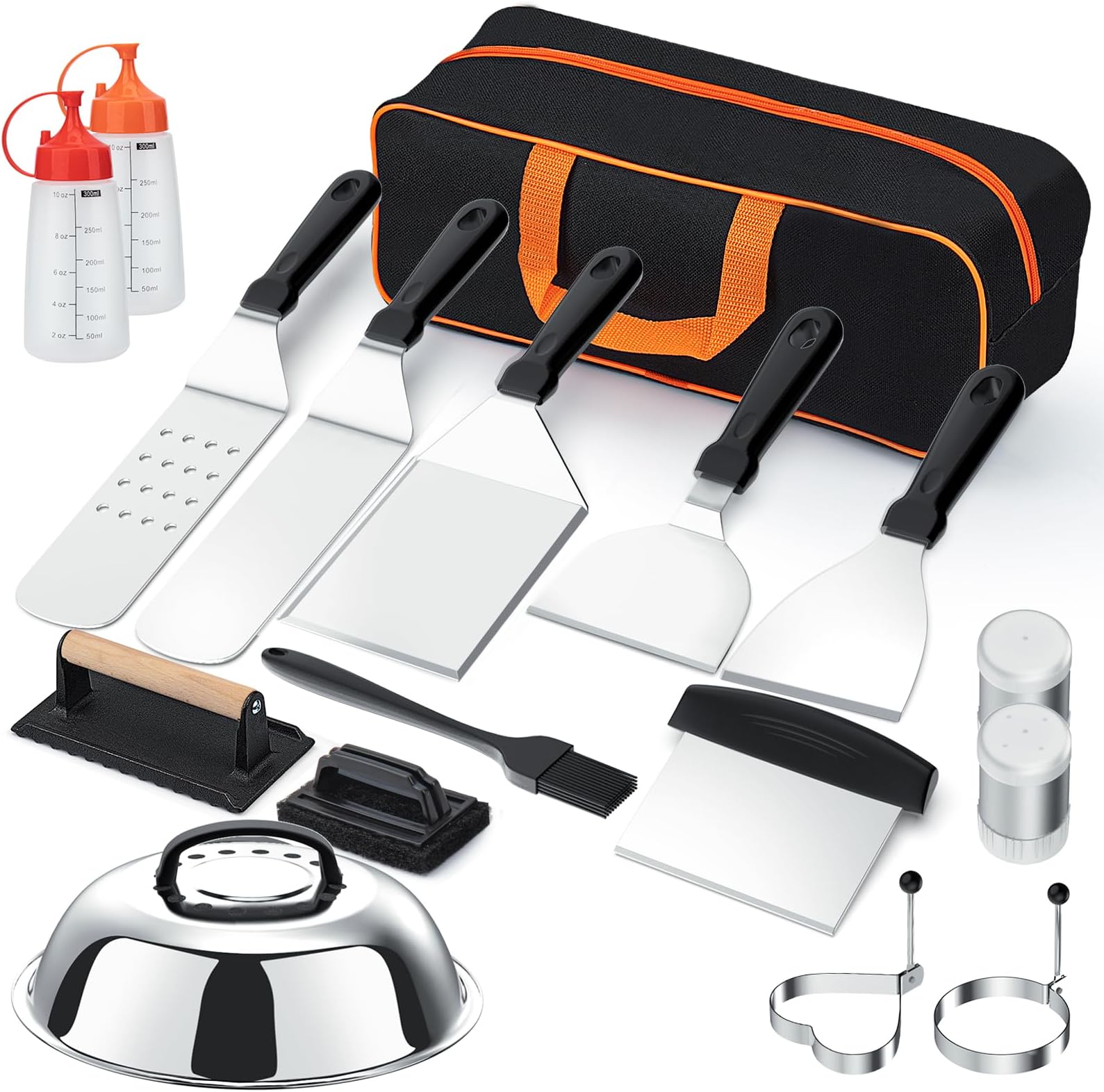 Amazon.com : BBQ Set Grilling Tool Kit - 22Pcs Grill Accessories for ...