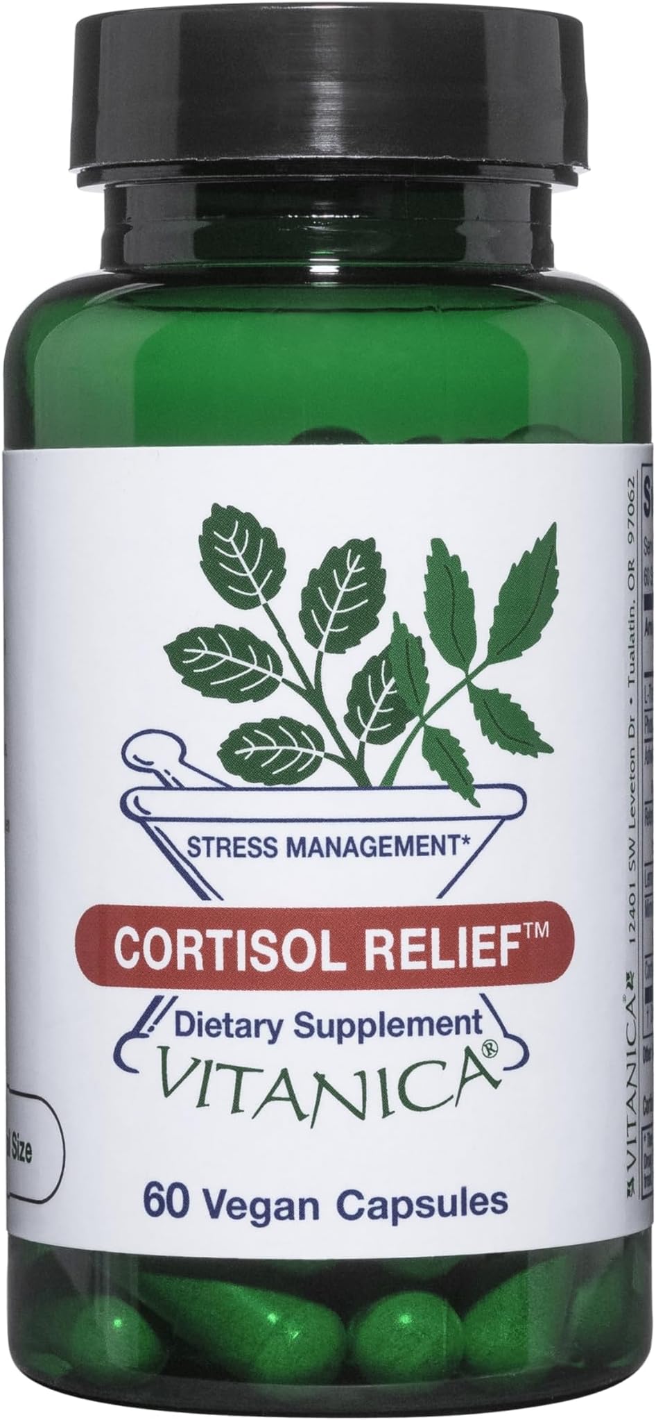Amazon.com: Vitanica Cortisol Relief, Dr. Formulated Sleep, Stress ...