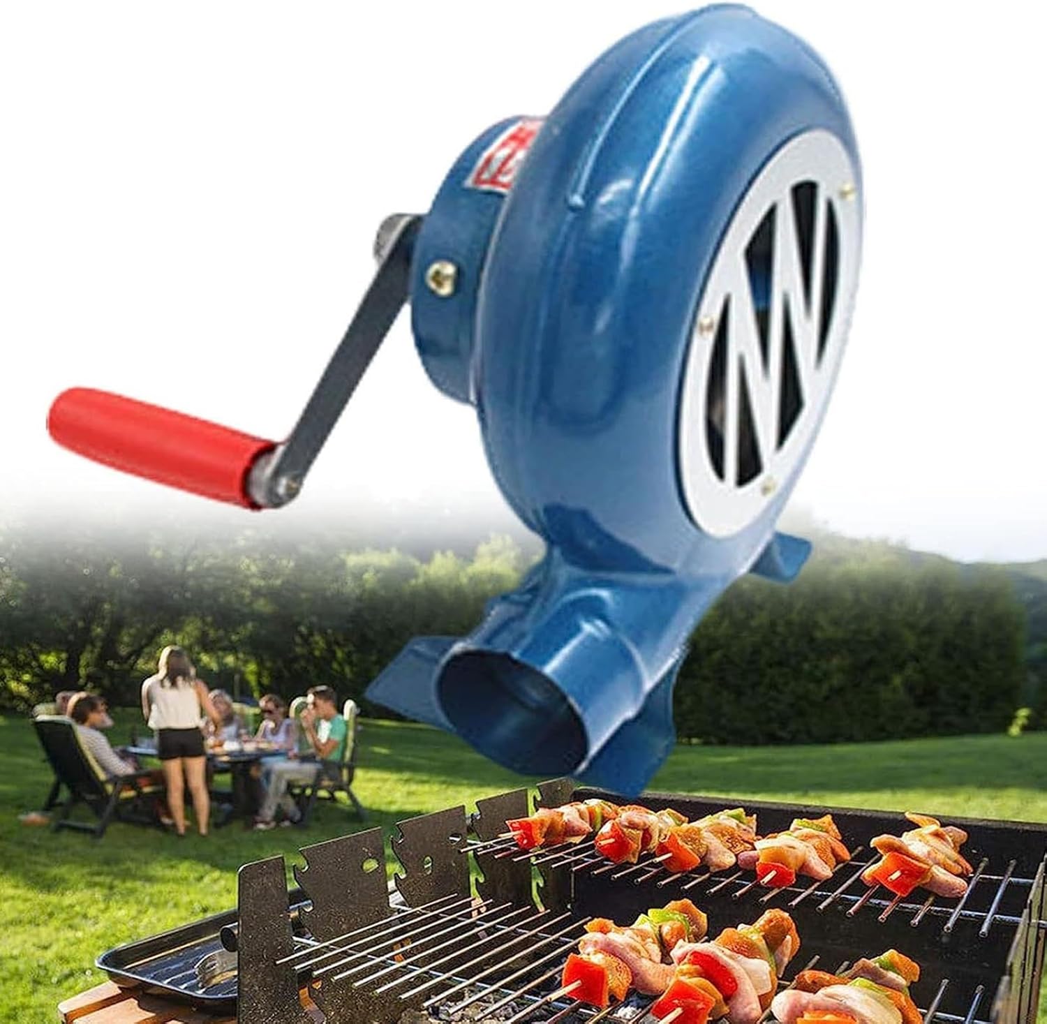 Amazon.com : Hand Crank Blacksmith Forge Blower - Hand Crank Fan Grill ...