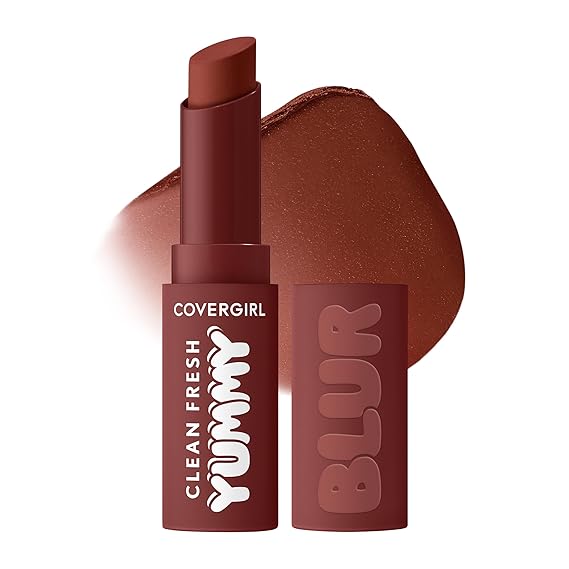 Amazon.com : COVERGIRL Clean Fresh Yummy Blur Lipstick, Blurring Effect ...