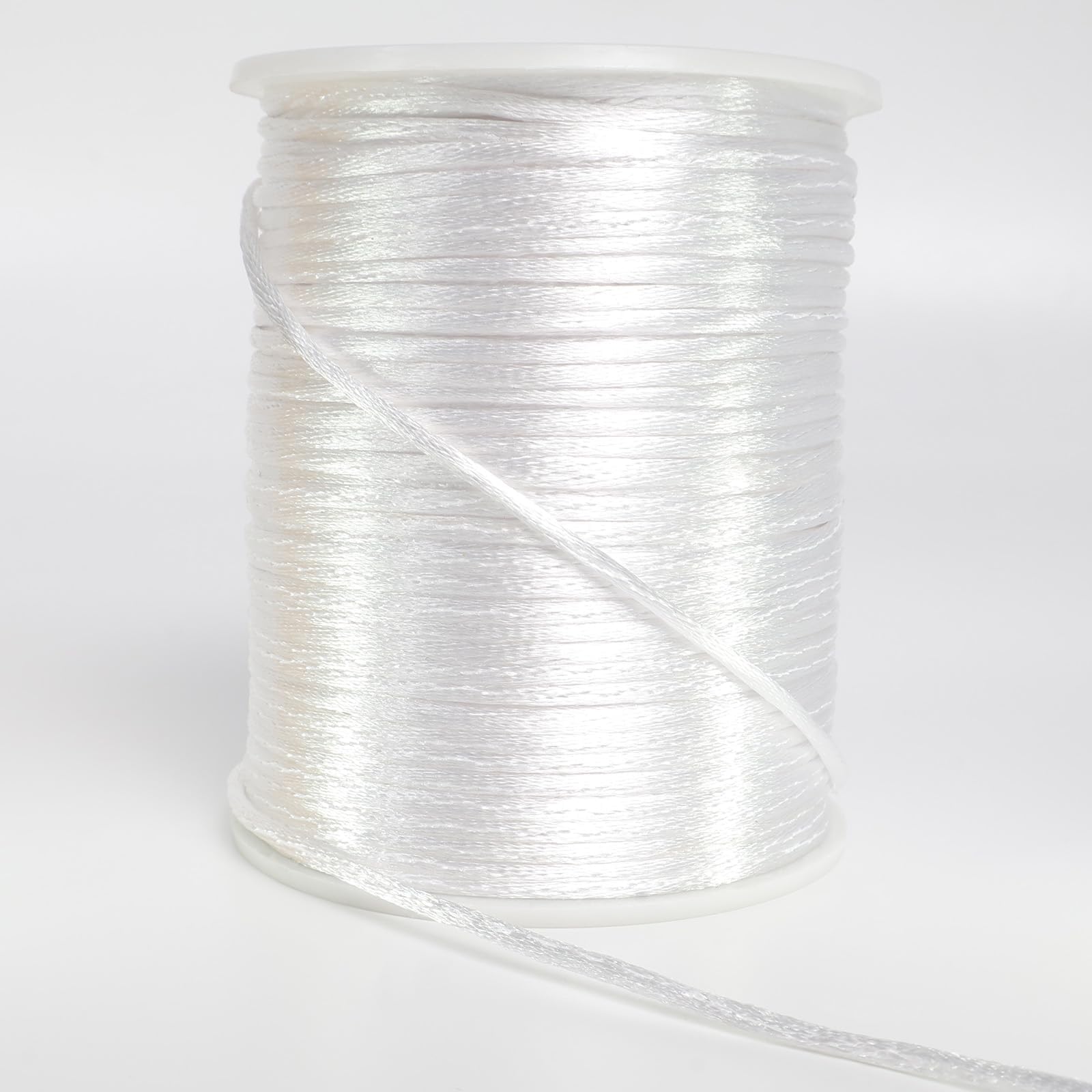 Amazon.com: 2 mm 330 Feet Satin Nylon Cord String for Jewelry Making ...