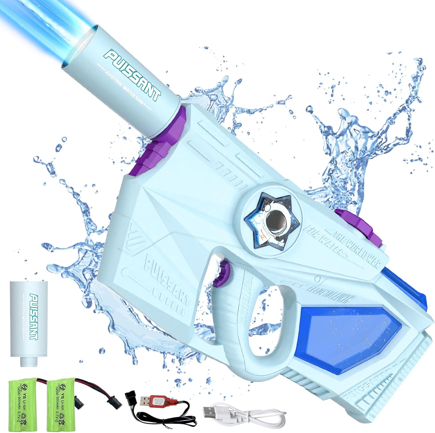 Amazon.com: Electric Water Gun,Squirt Gun Toy,Automatic Water Gun ...
