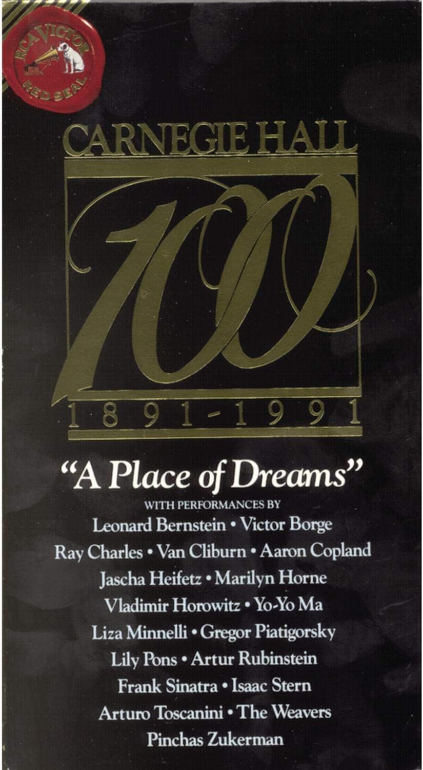 Amazon.com: Carnegie Hall at 100: A Place of Dreams (1891-1991 ...