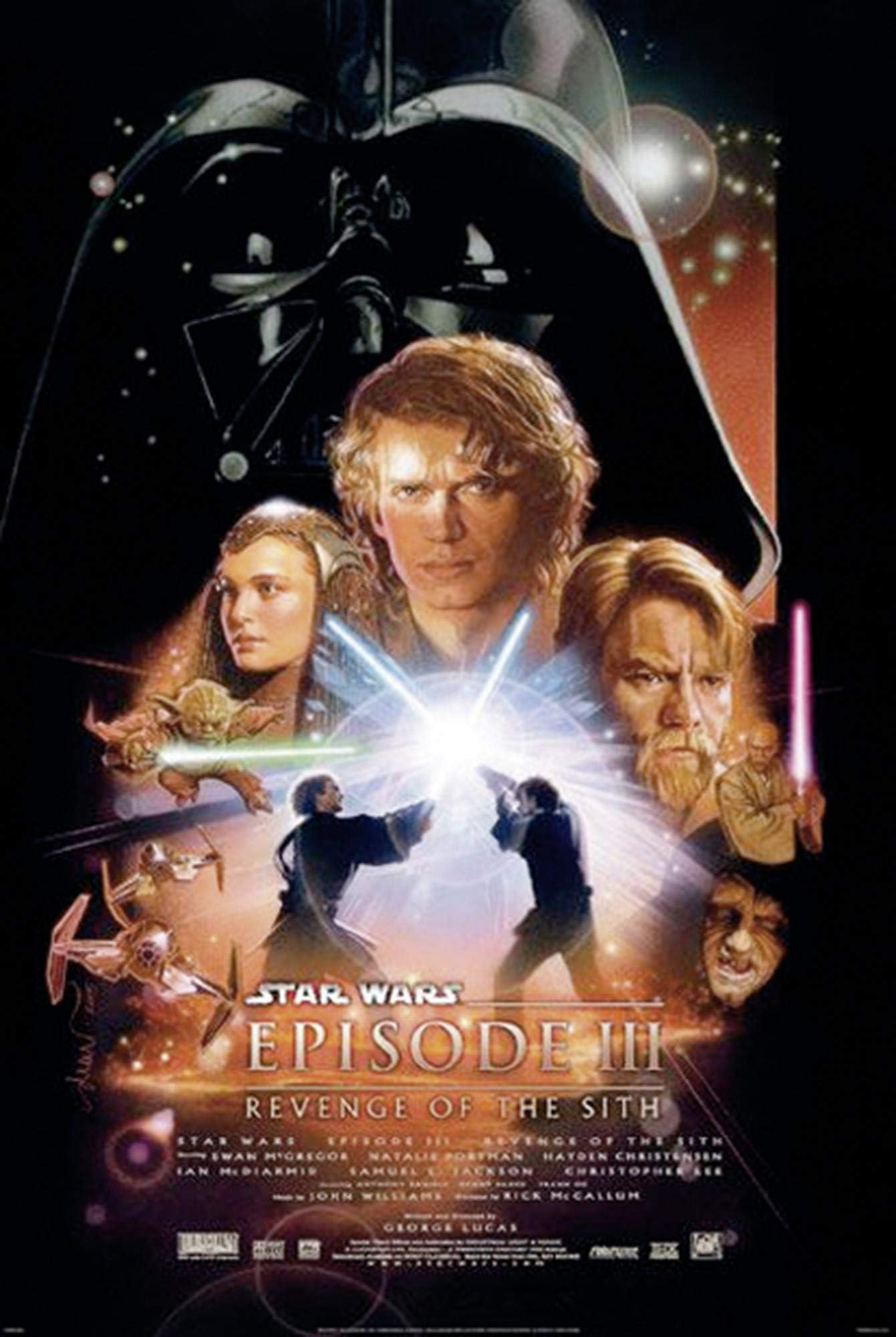 Amazon.com: Trends International Star Wars: Revenge of the Sith - One ...