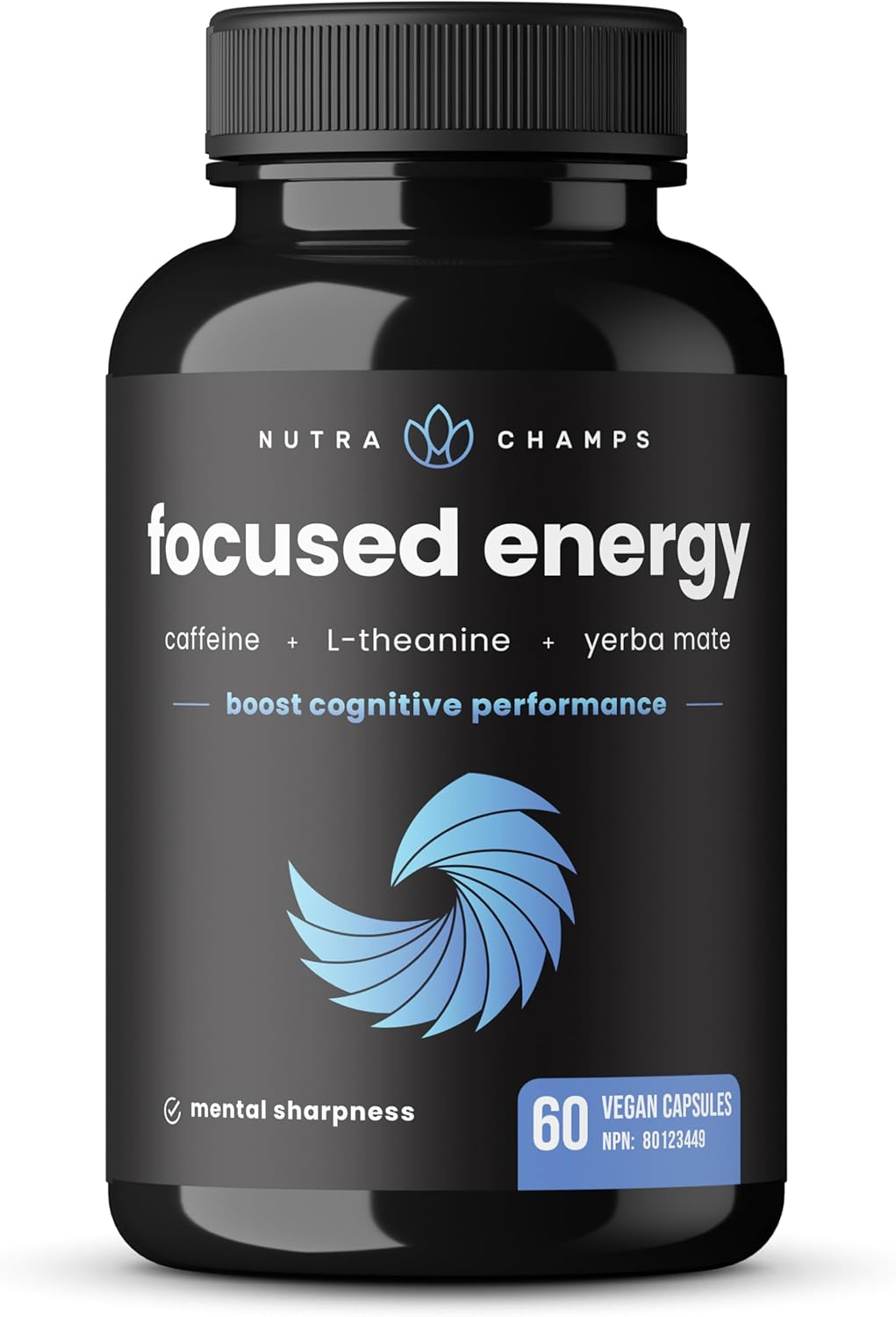 Caffeine Pills Plus L-Theanine Supplement | Natural Caffeine 150mg & L ...