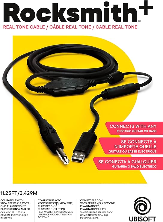 Ubisoft Rocksmith Tone Cable : Amazon.ca: Clothing, Shoes & Accessories