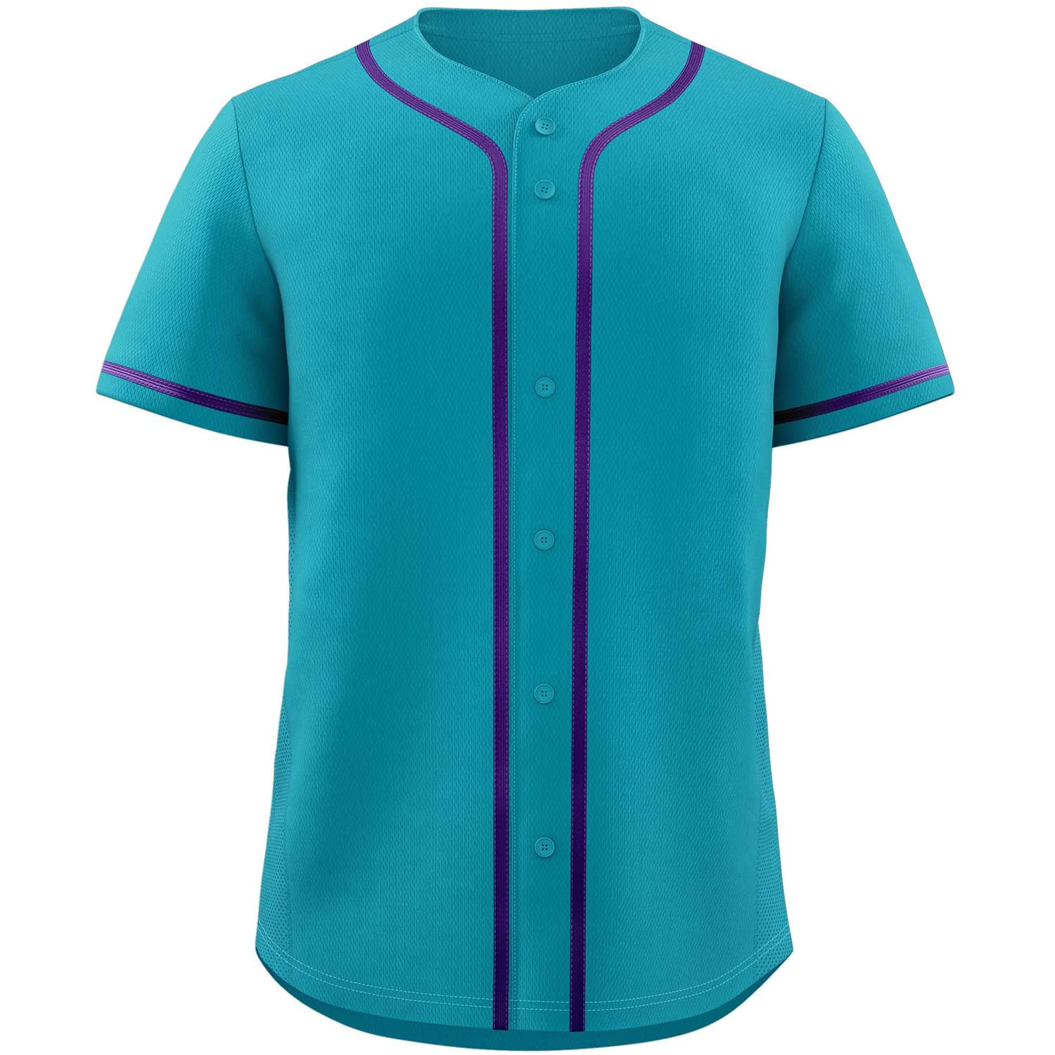 Snapklik.com : Blank Baseball Jersey For Men Casual Button Down Shirts ...