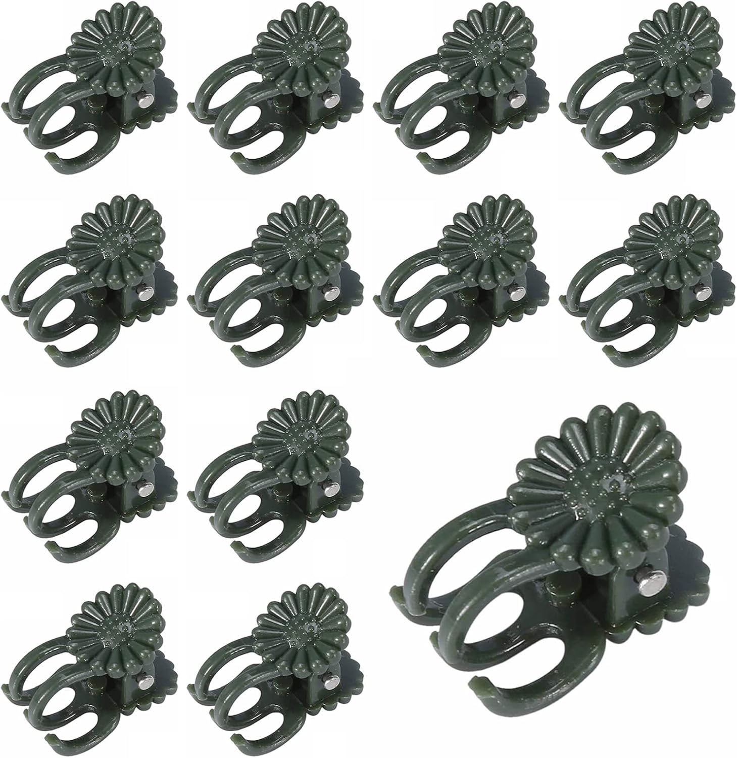 Eteamcan Orchideen Pflanzen Klammern 100 Stück Pflanzen Clips für ...