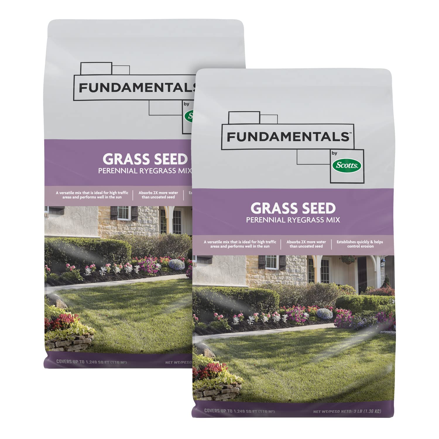 Amazon.com : Scotts Grass Seed Perennial Ryegrass Mix, Ideal for Sunny ...