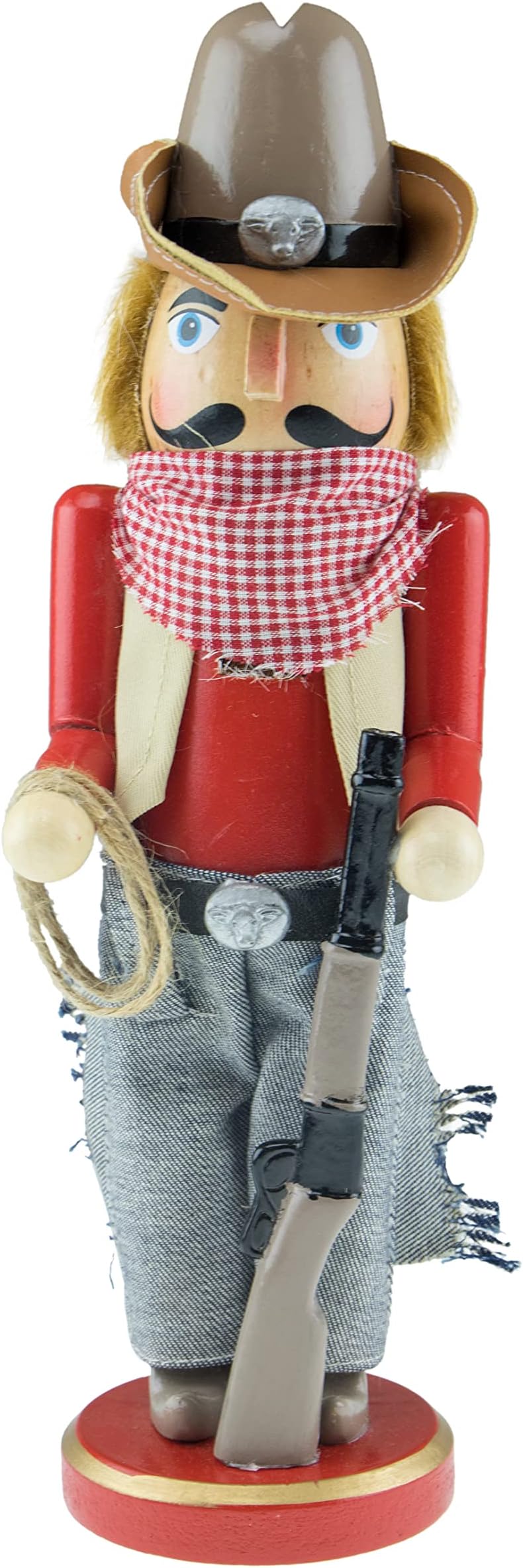 Amazon.com: Kurt Adler 15-Inch Wooden Cowboy Nutcracker : Home & Kitchen