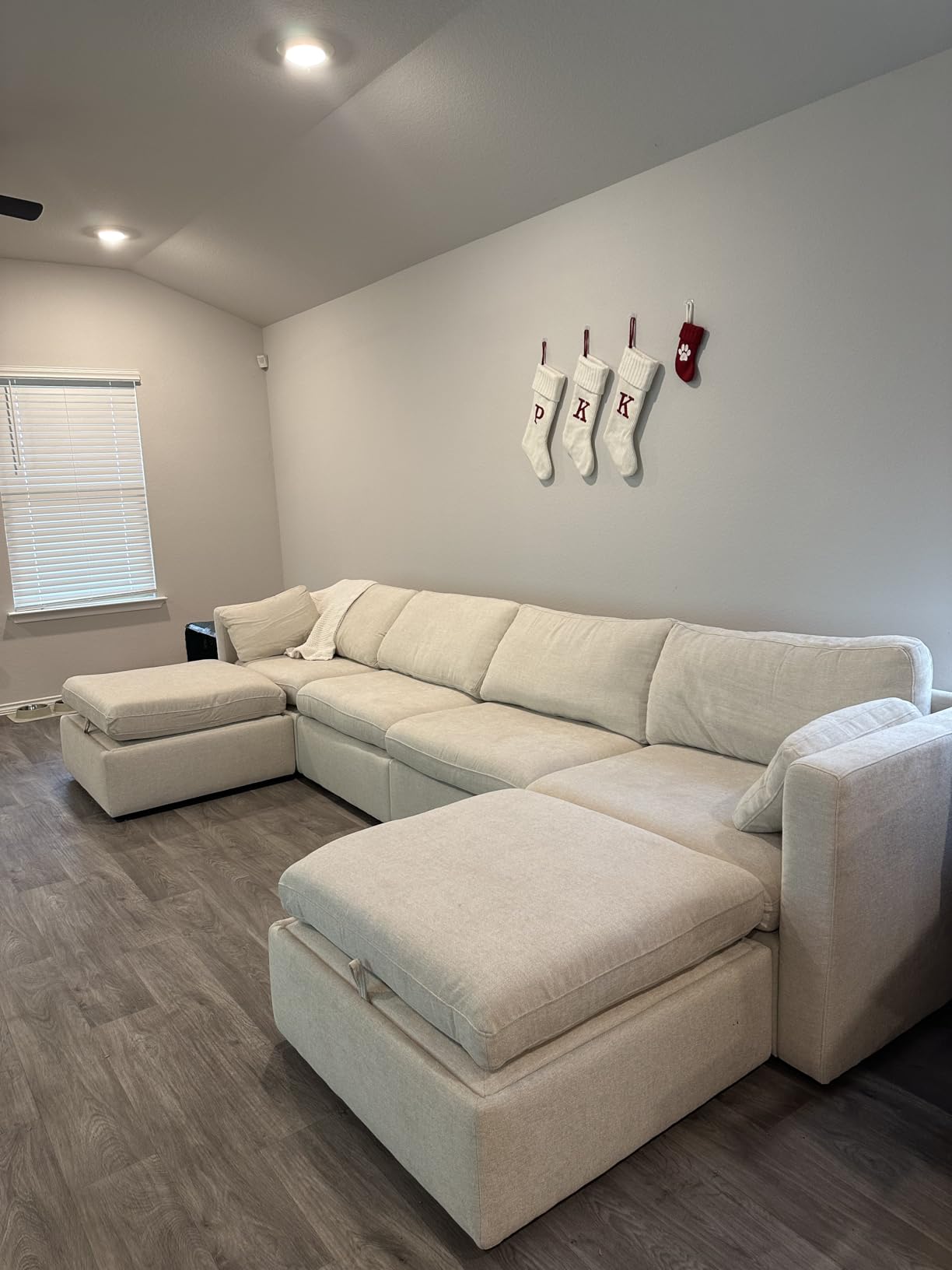 $64/mo - Finance CHITA Oversized Modular Sectional Convertible Fabric ...
