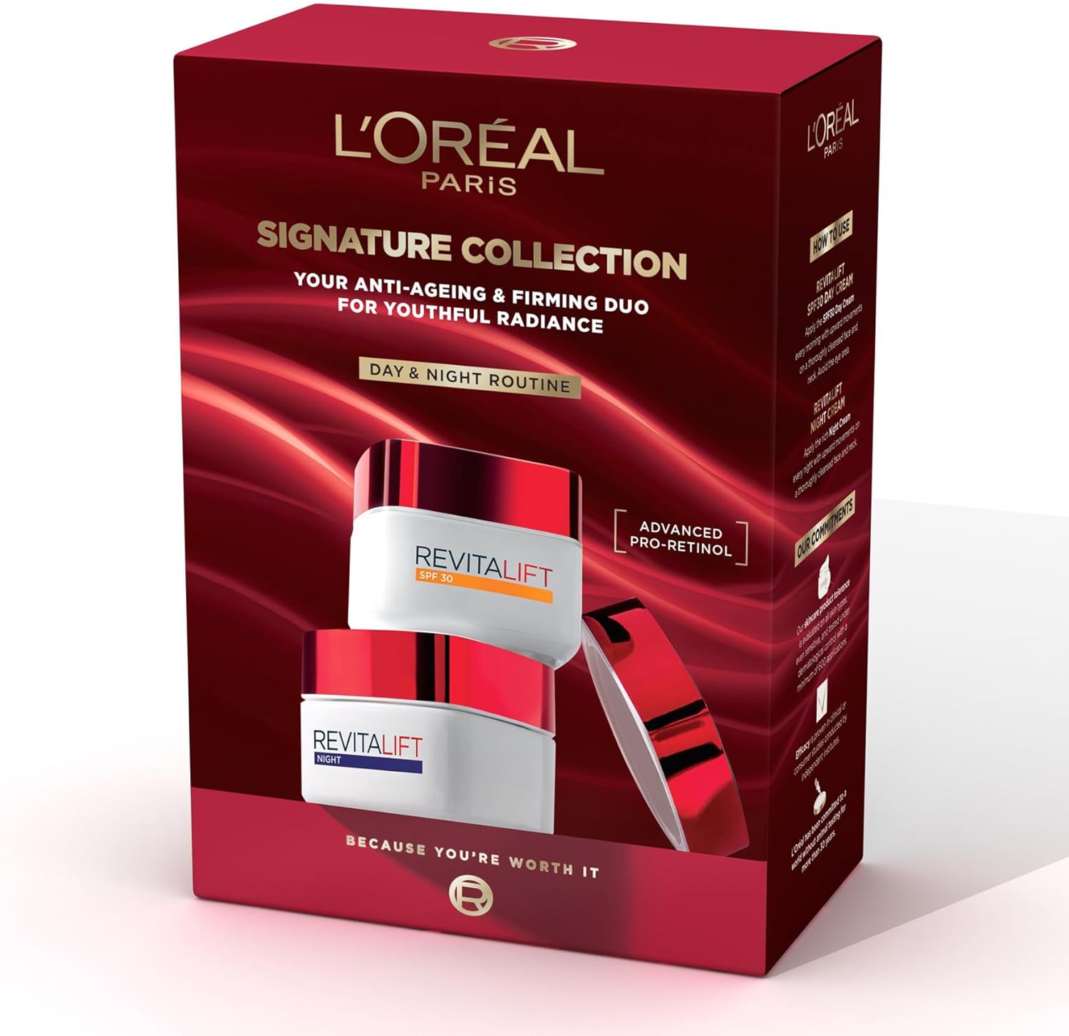 L'Oréal Paris Signature Collection Gift Set - Revitalift Day and Night ...