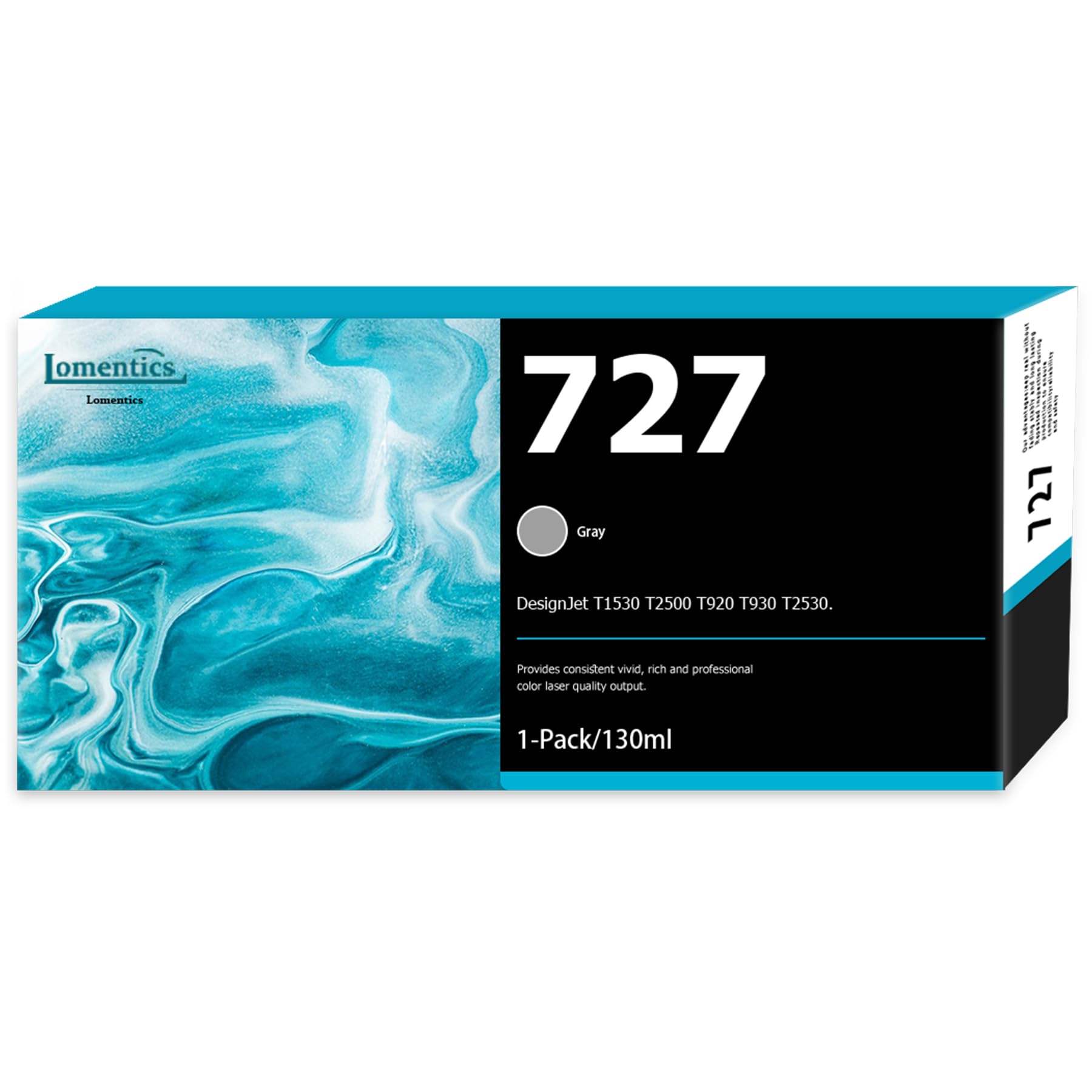 Amazon.com: 727 Gray Ink Cartridge 130-ml (1-Pack) Replacement for HP ...