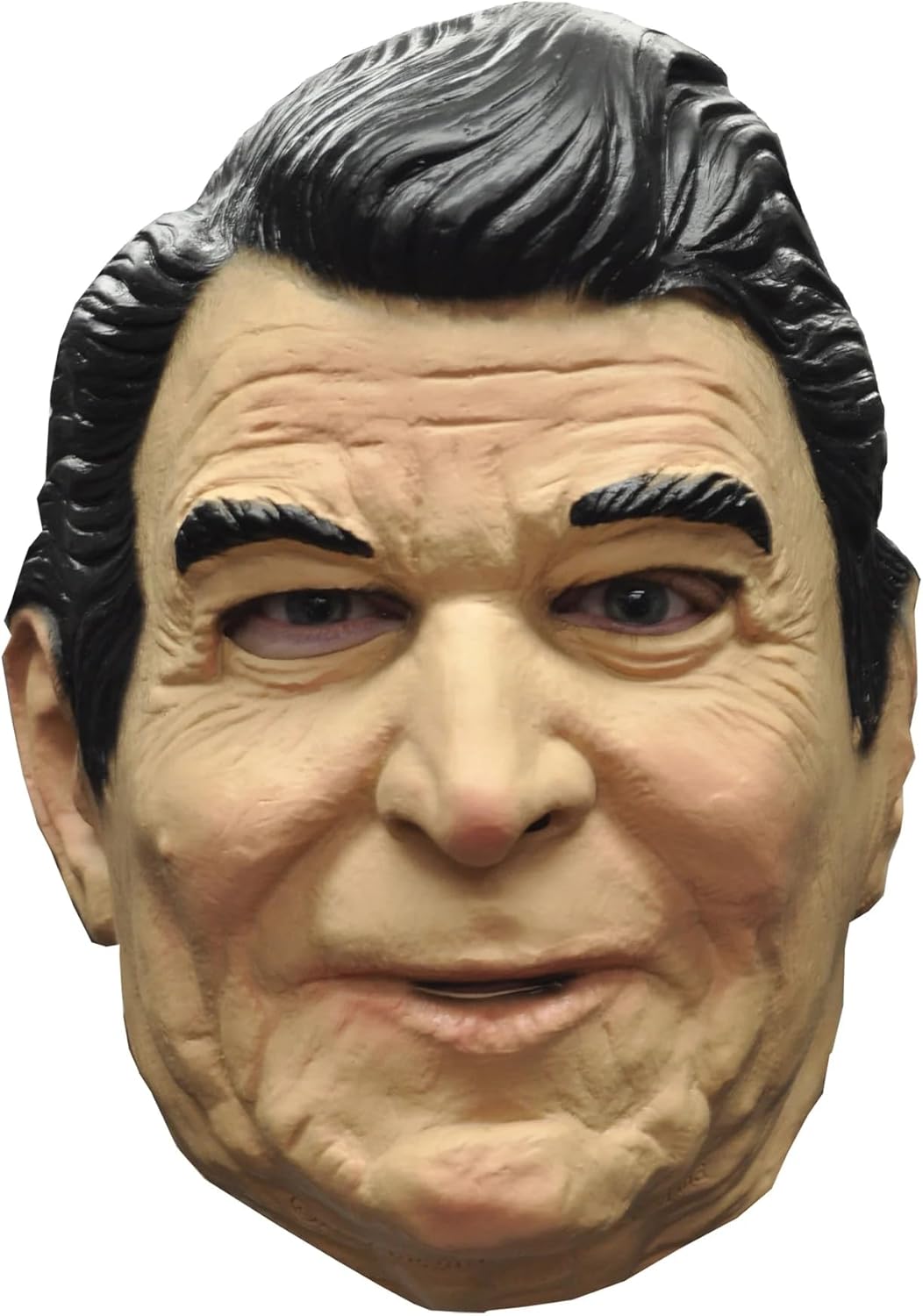 Amazon.com: Disguise mens Reagan Vinyl costume masks, Tan/Black/White ...
