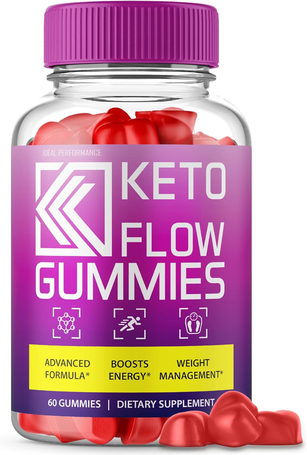 Amazon.com: IDEAL PERFORMANCE Ketoflow Gummies Flow Gummies Flo Gummy ...