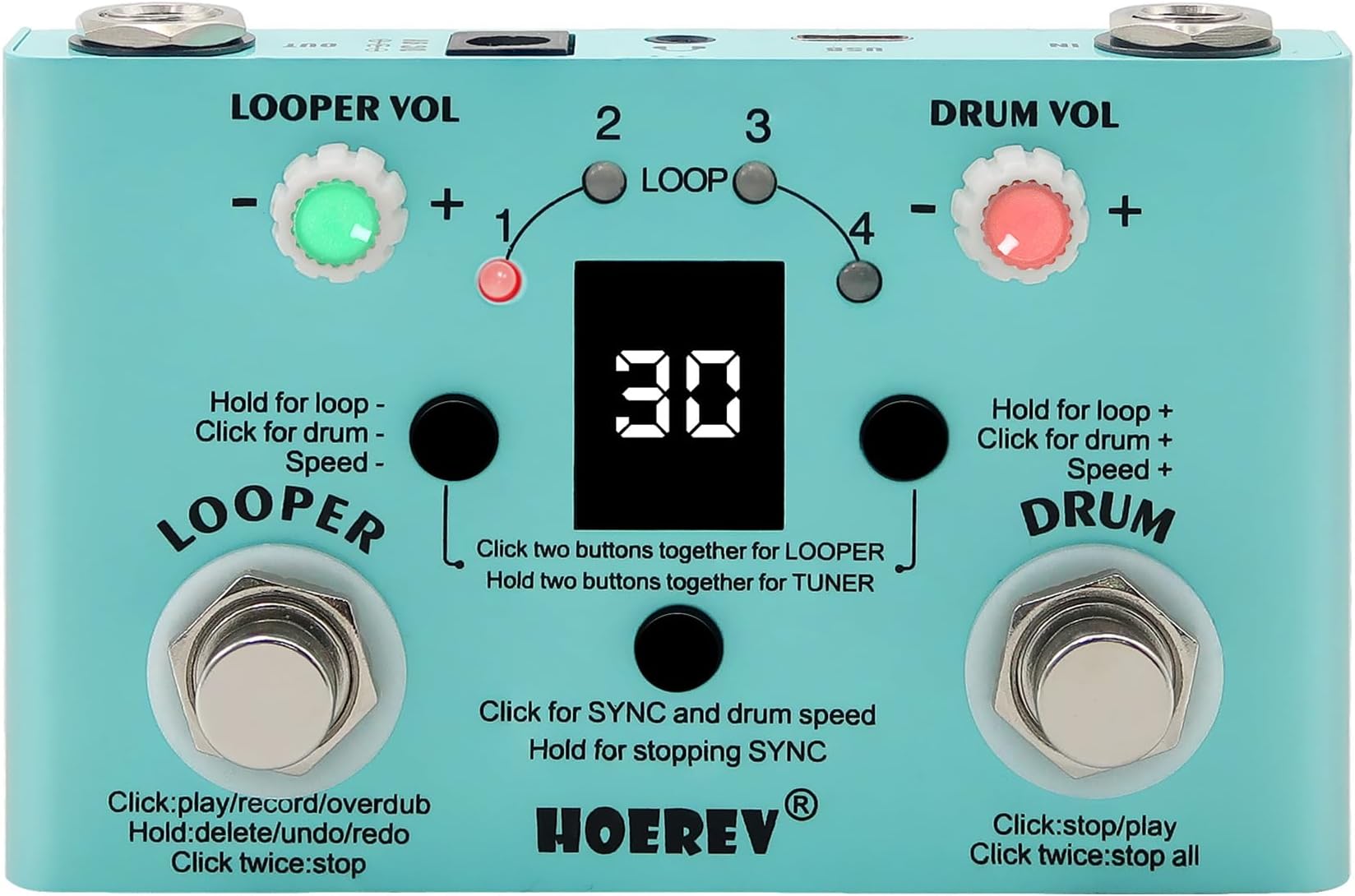 DigiTech TRIO Plus Band Creator Guitar Pedal With Looper : Amazon.co.uk ...