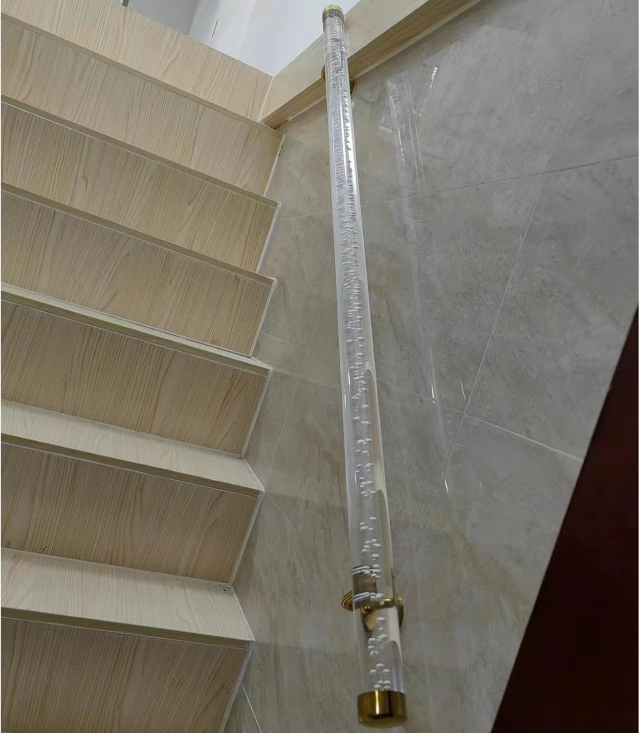 Amazon.com: Handrail Stairs Railing Indoor Outdoor Clear Acrylic Indoor ...