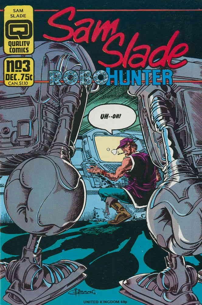 Amazon.com: Sam Slade, Robo-Hunter #3 VF ; Fleetway Quality comic book ...