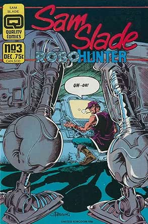 Amazon.com: Sam Slade, Robo-Hunter #3 VF ; Fleetway Quality comic book ...