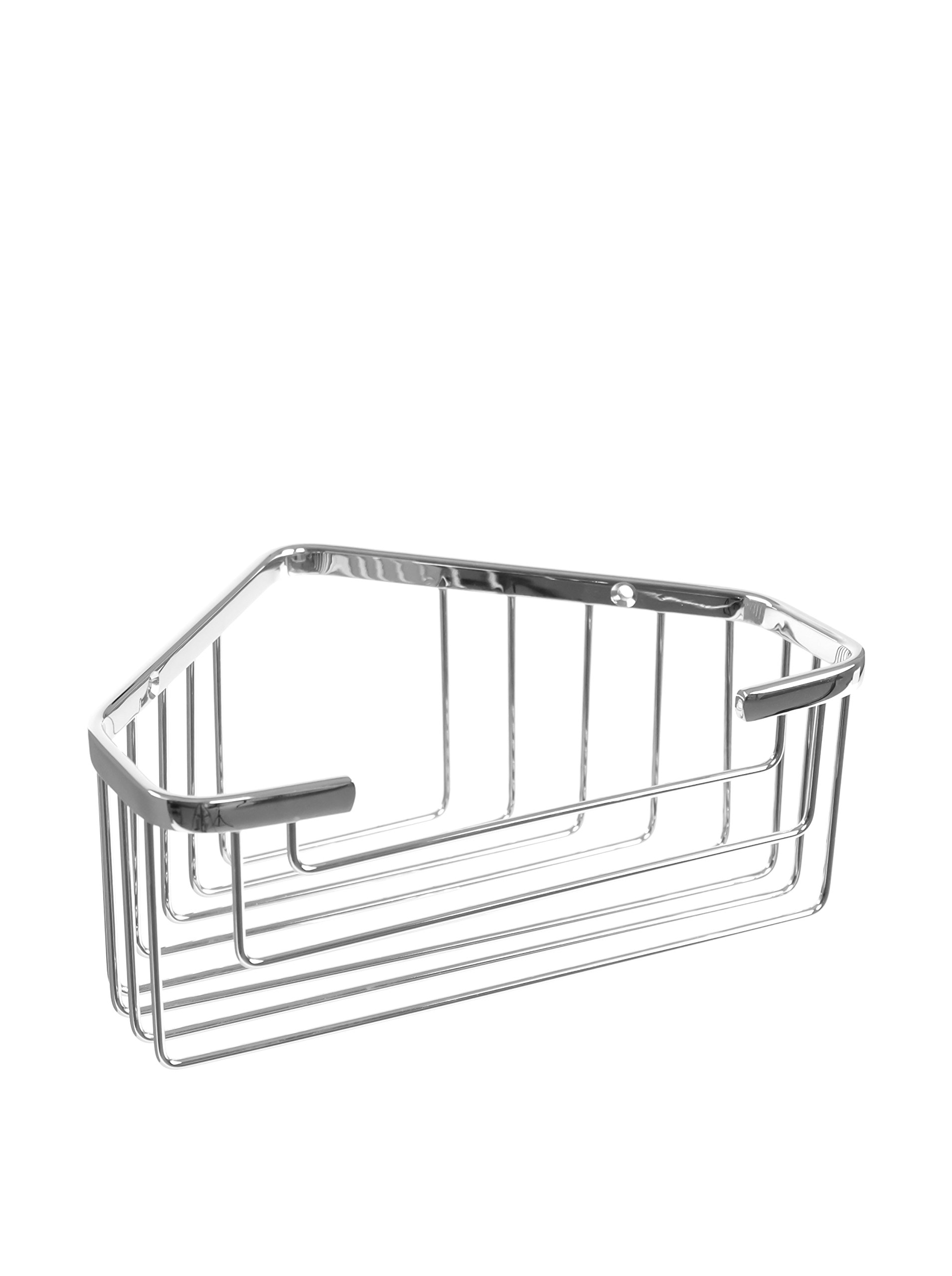 Amazon.com: Gedy Gedy 2483 Wire Corner Shower Basket, Chrome : Home ...