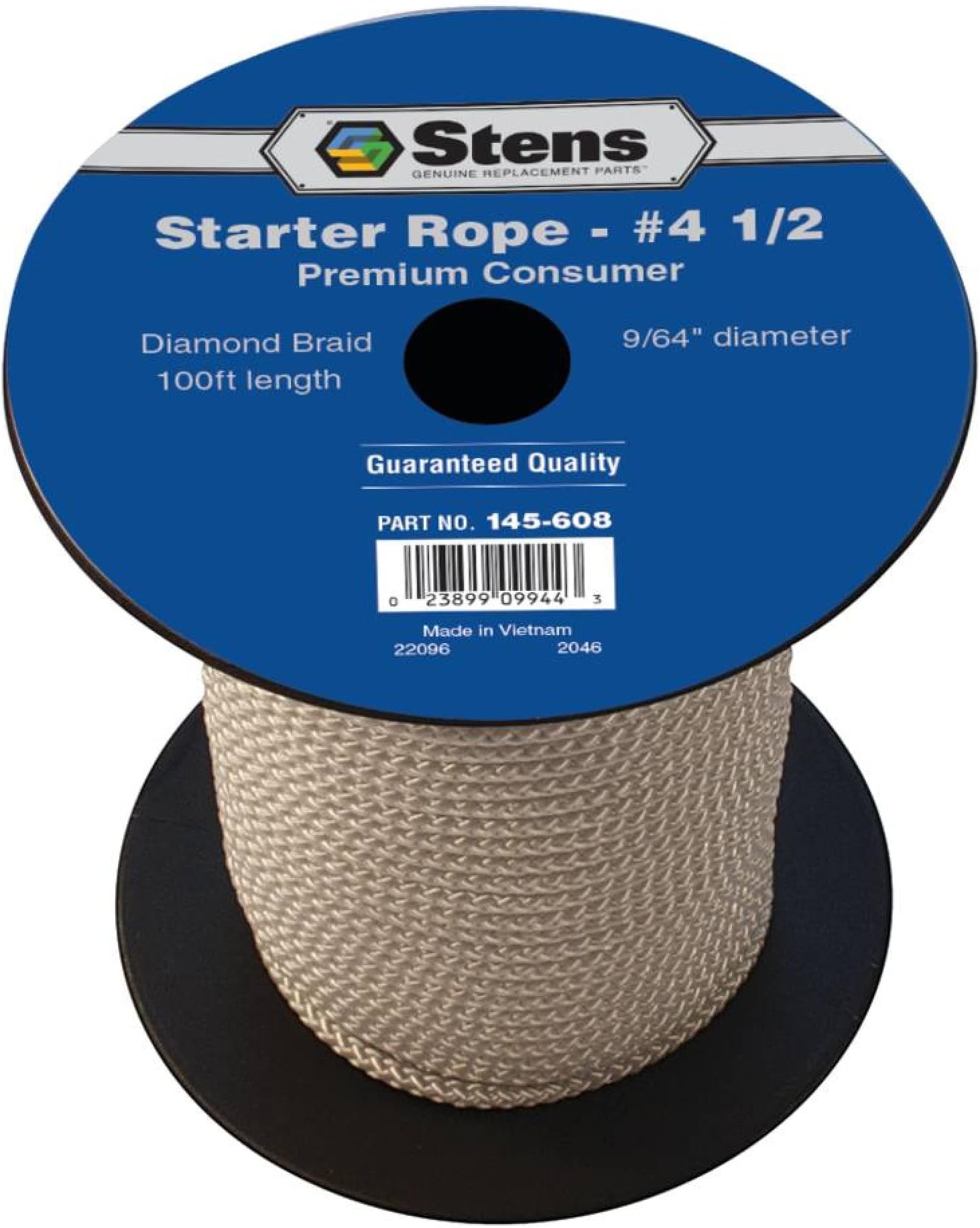 Amazon.com: Stens 146-919 Starter Rope 5/32" Diameter, 100' Length, 5 ...
