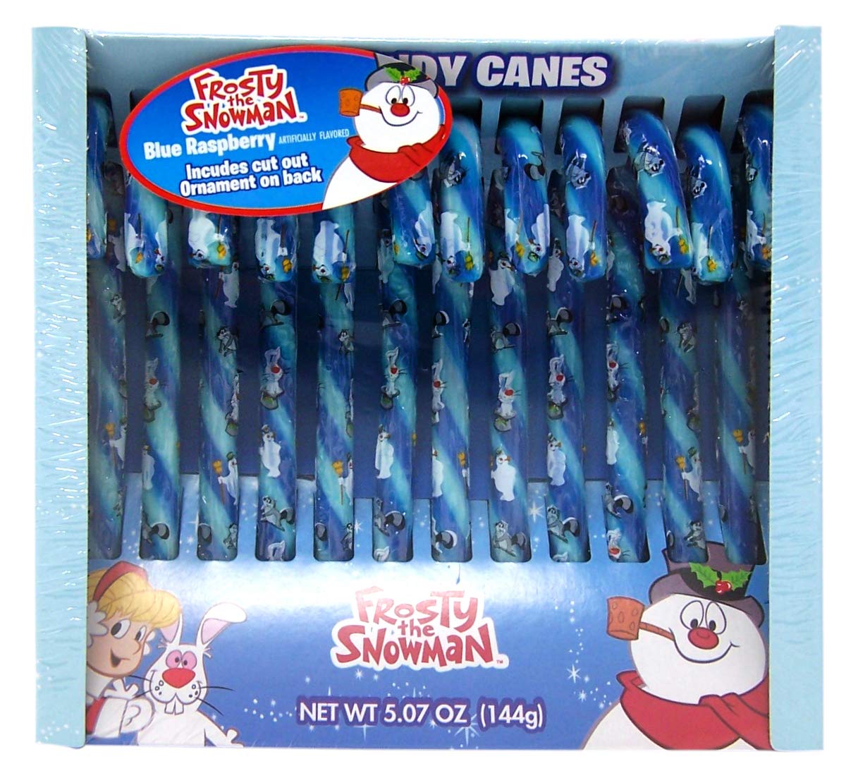 Blue Raspberry Candy Canes