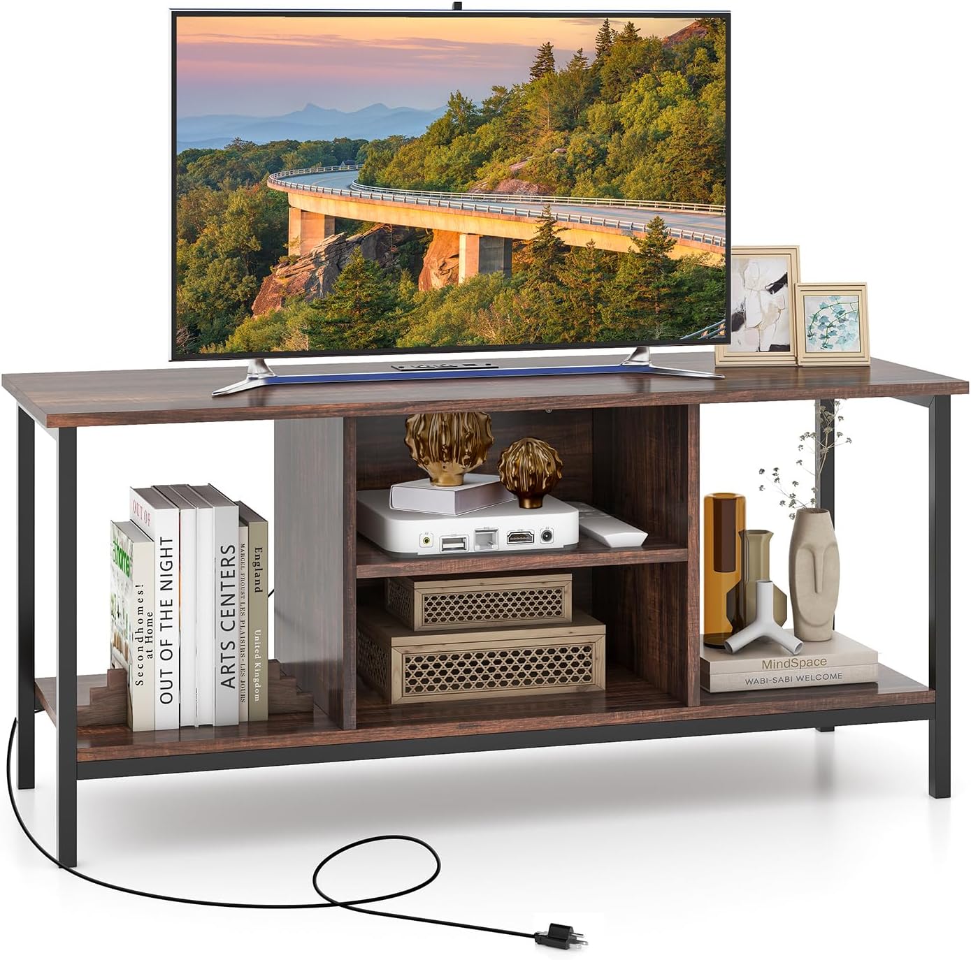 Amazon.com: Giantex TV Stand for Bedroom, Entertainment Center for 50 ...