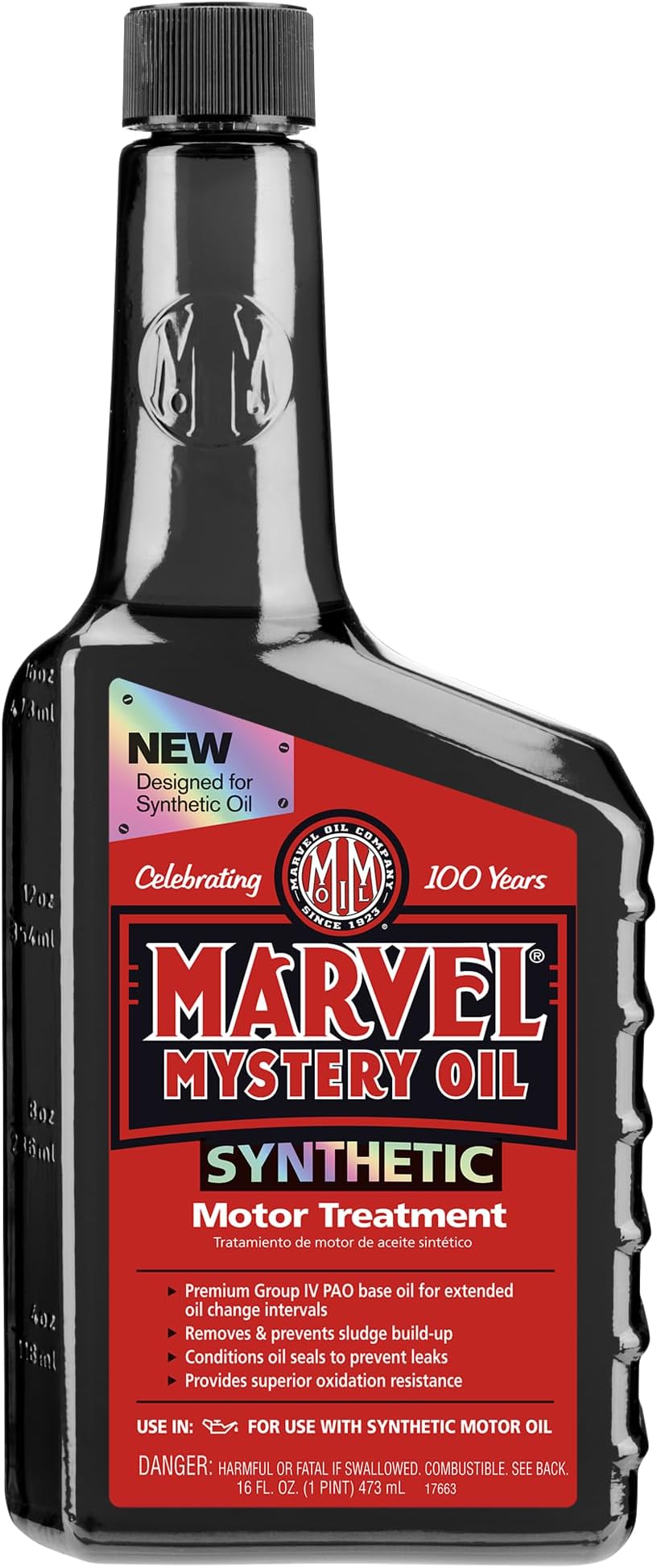 Amazon.com: Marvel Mystery Oil 53835 Synthetic Motor Treatment, Removes ...