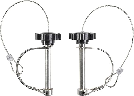 Amazon.com: Stainless Steel Round Wire Lock Pins 5/16" x 2.75" SS 316 ...