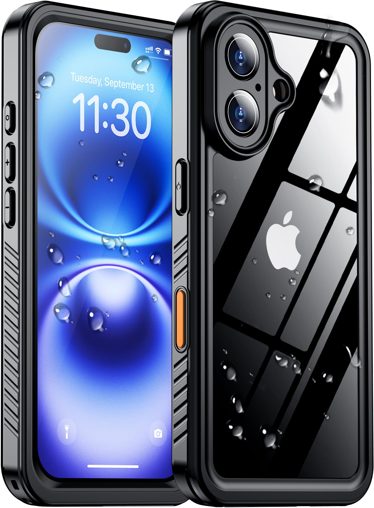 Amazon.com: Temdan Compatible with iPhone 16 Case Waterproof, Built-in ...