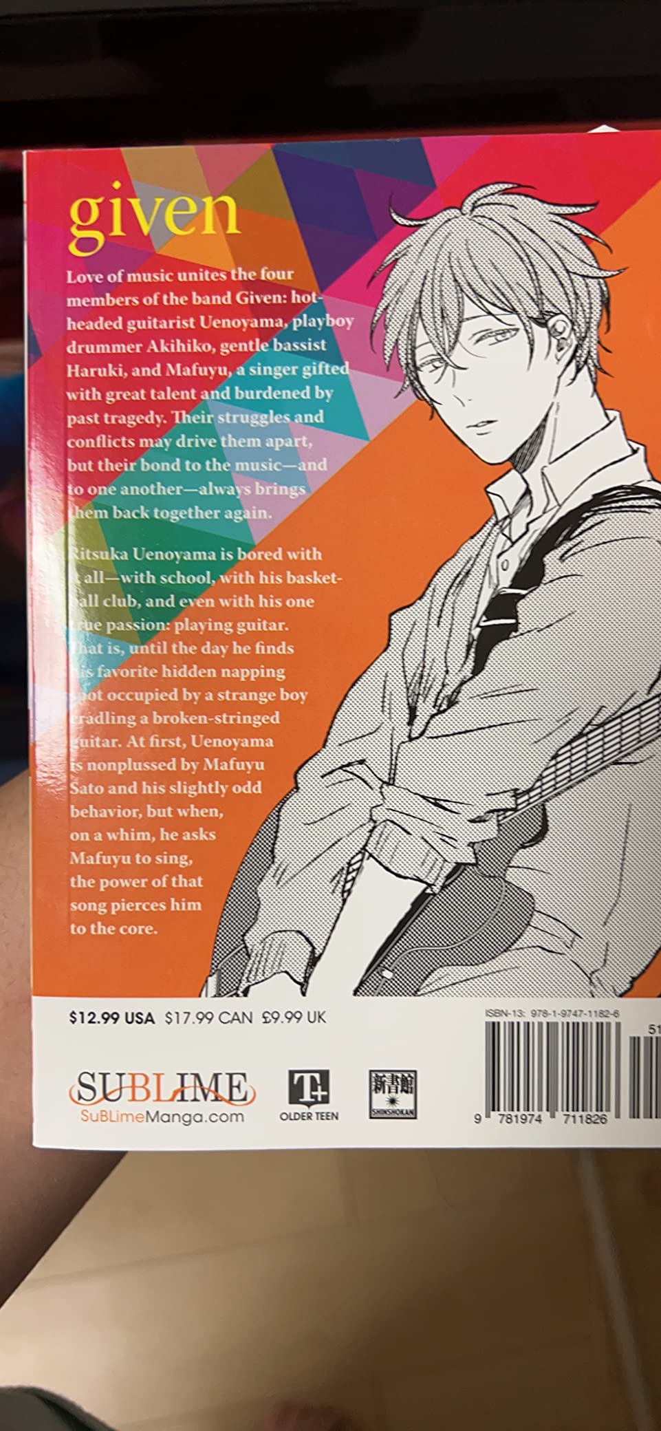 Amazon | Given, Vol. 1 (1) | Kizu, Natsuki | Shojo (Girls)