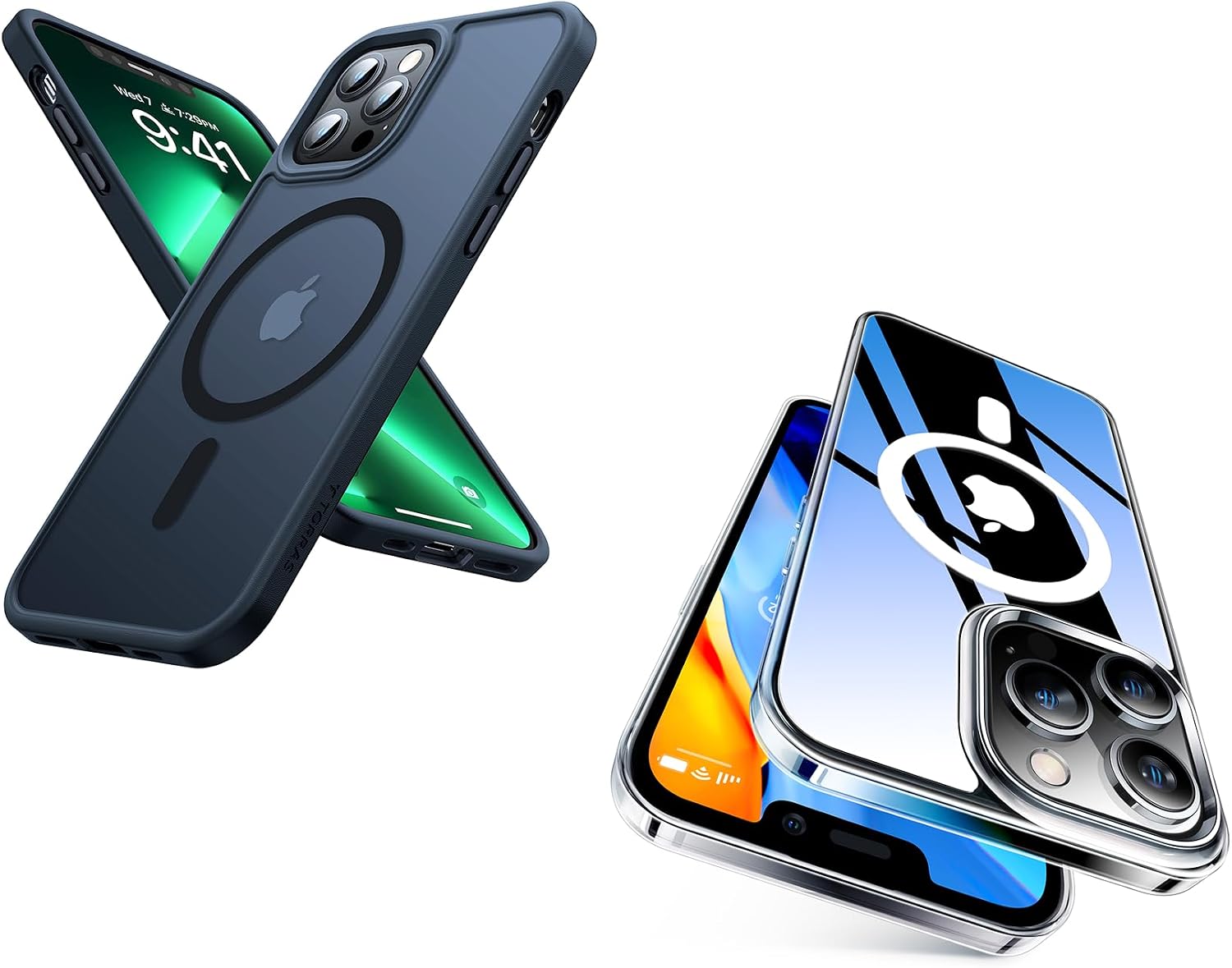 Amazon.com: TORRAS Magnetic for iPhone 12 Case/iPhone 12 Pro Case ...