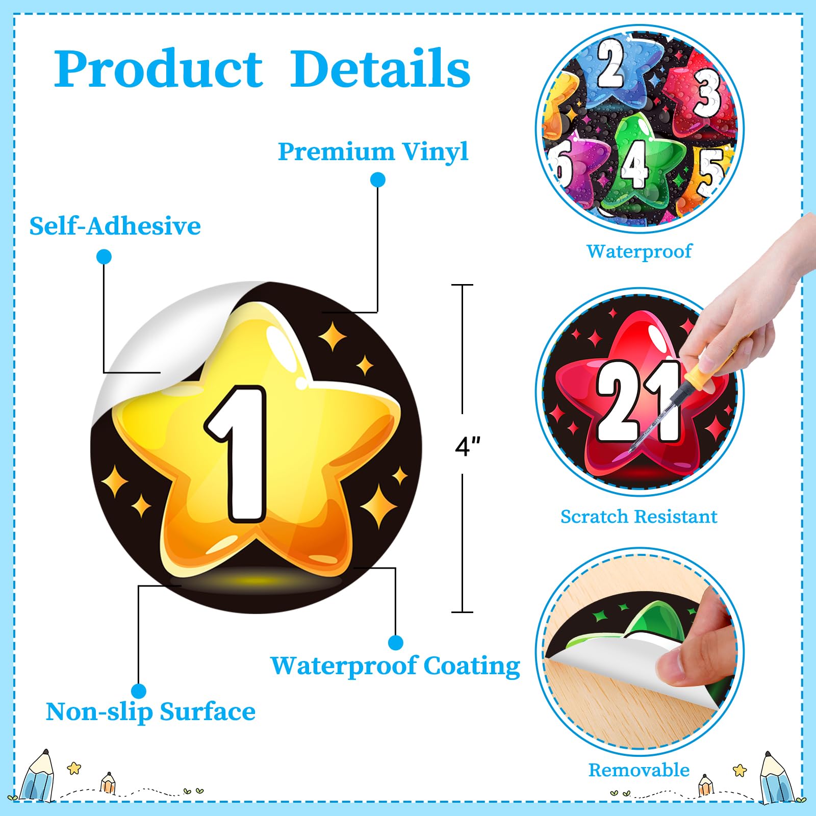 Dots For Spots WaaHome Line Up Spots For Classroom Floor - Floor Number ...