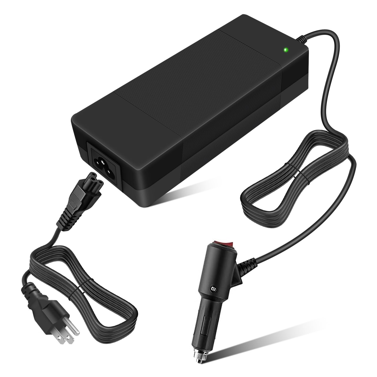 Snapklik.com : 12V 10A 120W BBQ Cigarette Lighter Plug 10.8FT Power ...