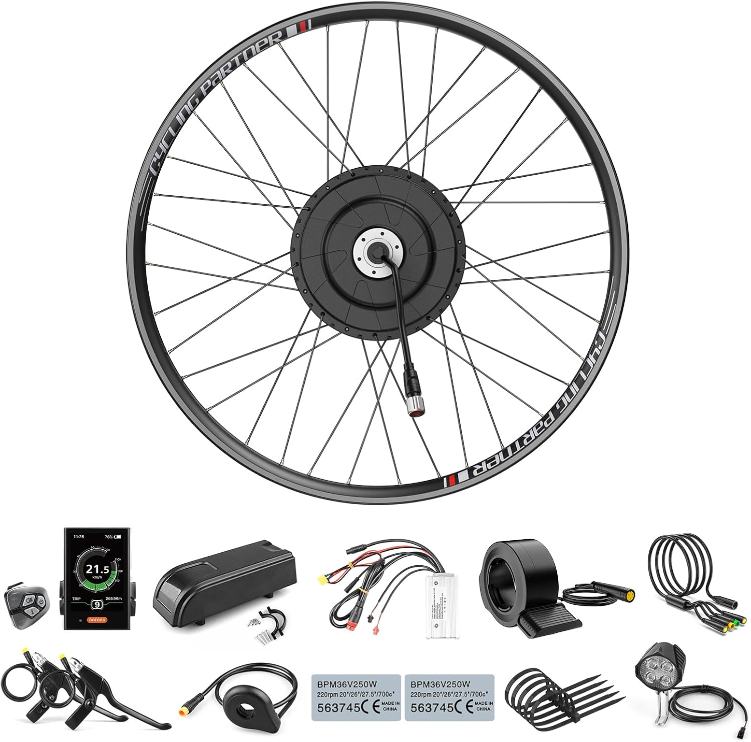 Bafang 750W 48V G0900 Ebike Conversion Kit Rear Wheel Hub Motor Kits ...