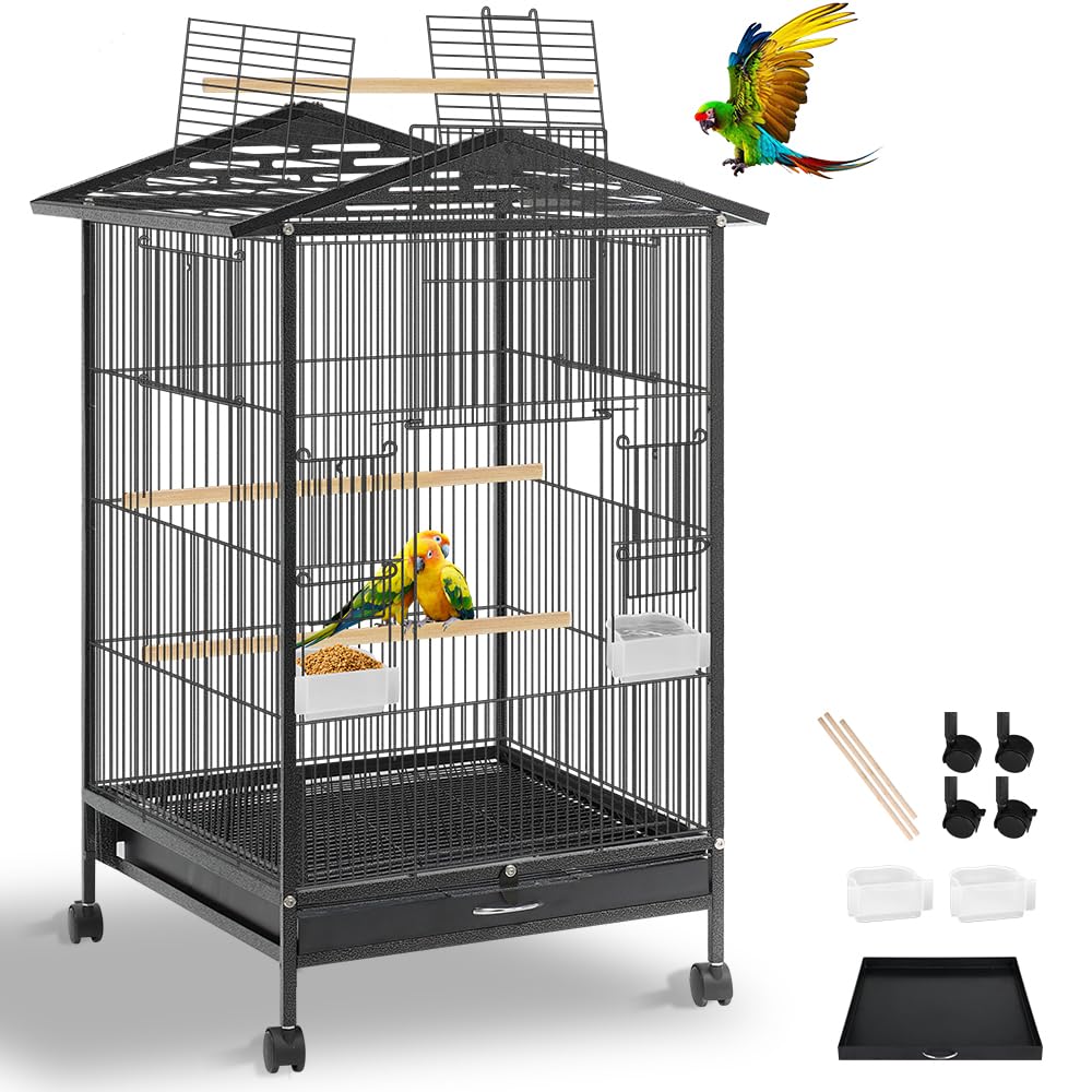 Libara Jaulas para Aves, Jaula para Loro, Jaulas para Pajaros, Jaula ...