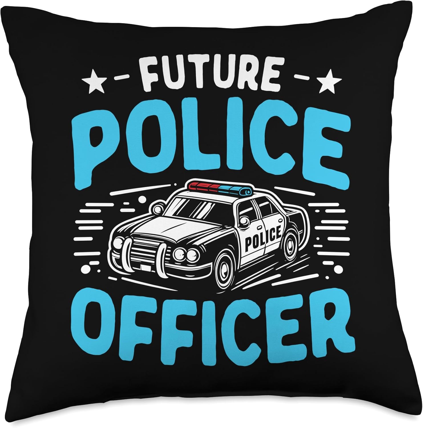 Amazon.com: FUTURE POLICE OFFICER Design for Kids - Police Car Graphic ...