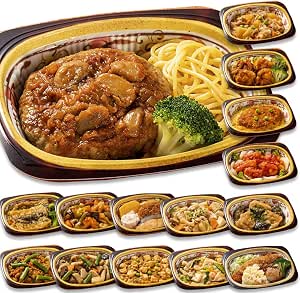 Amazon.co.jp: Frozen Bento, Frozen Side Dishes, 15-Meal Set, Cozy ...