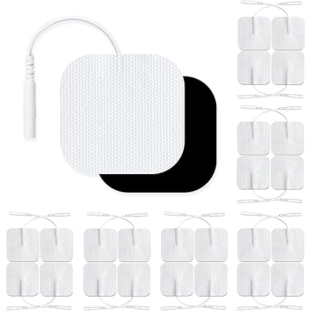 Amazon.com: 24 Pack 2''x2'' TENS Unit Replacement Pads Reuse More Than ...