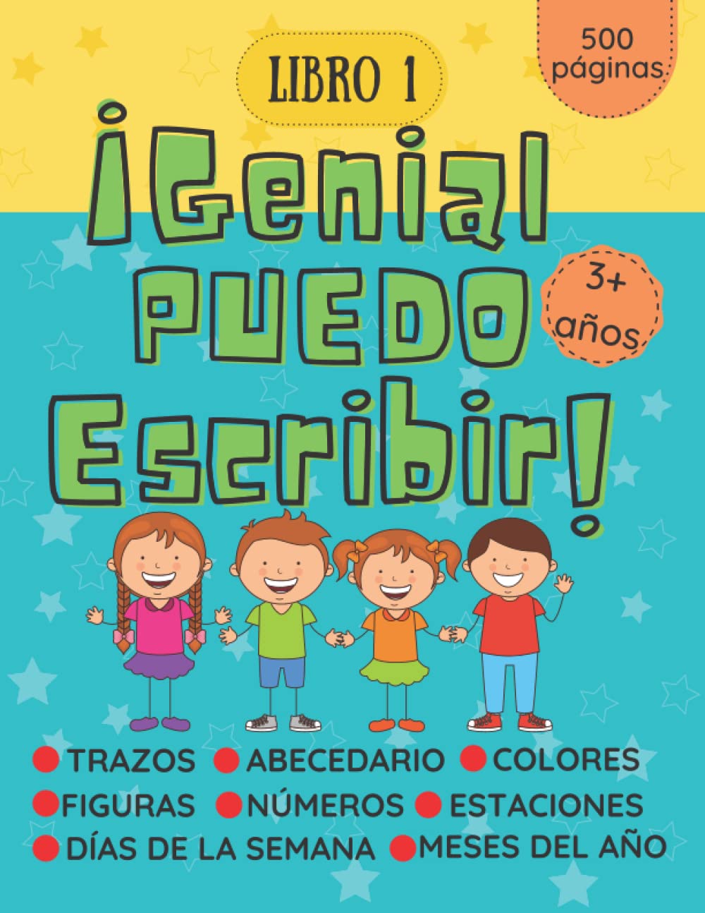 Genial Puedo Escribir Trazos Abecedario Figuras Numeros Silabas ...