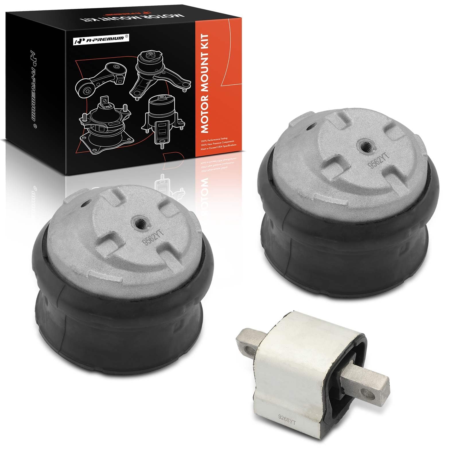 Amazon.com: A-Premium 3PCS Engine Motor Mount and Transmission Mount ...