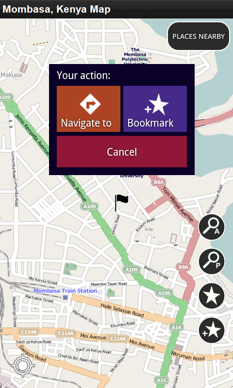 Mombasa, Kenya - Offline Mappa: app su Amazon Appstore