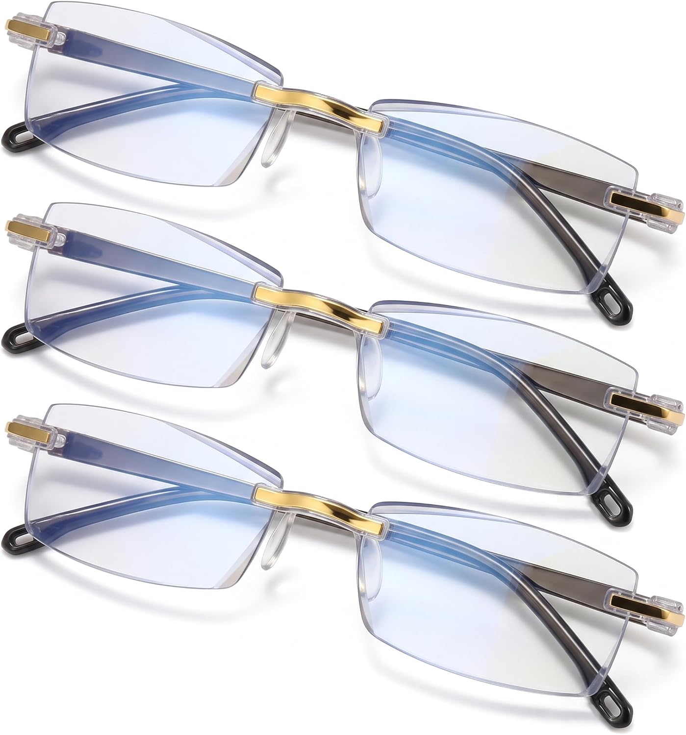 3pcs Smart Zoom Reading Glasses, Auto Adjust Near/far | Smart Zoom ...