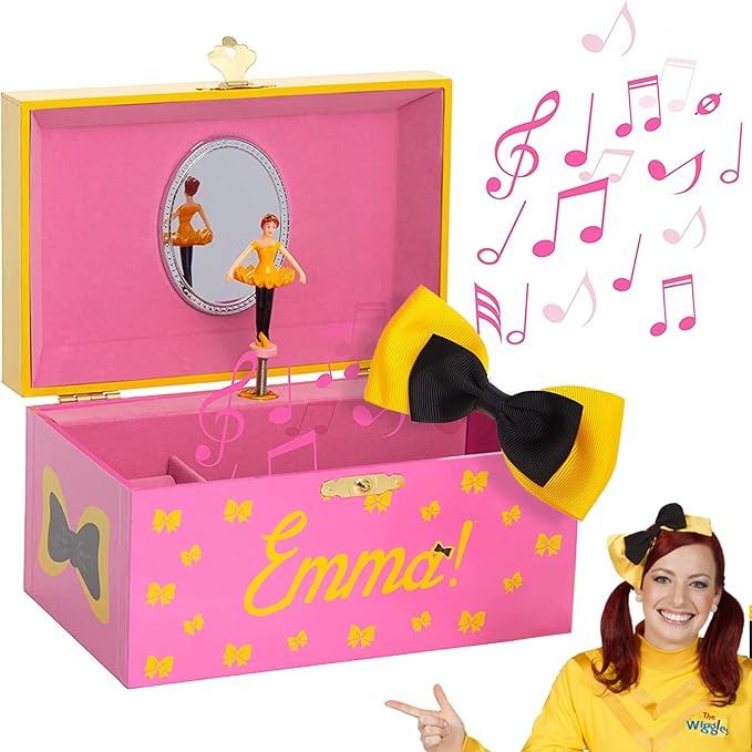 Amazon.com: Mighty Mojo The Wiggles Emma Musical Jewelry Box - Comes ...