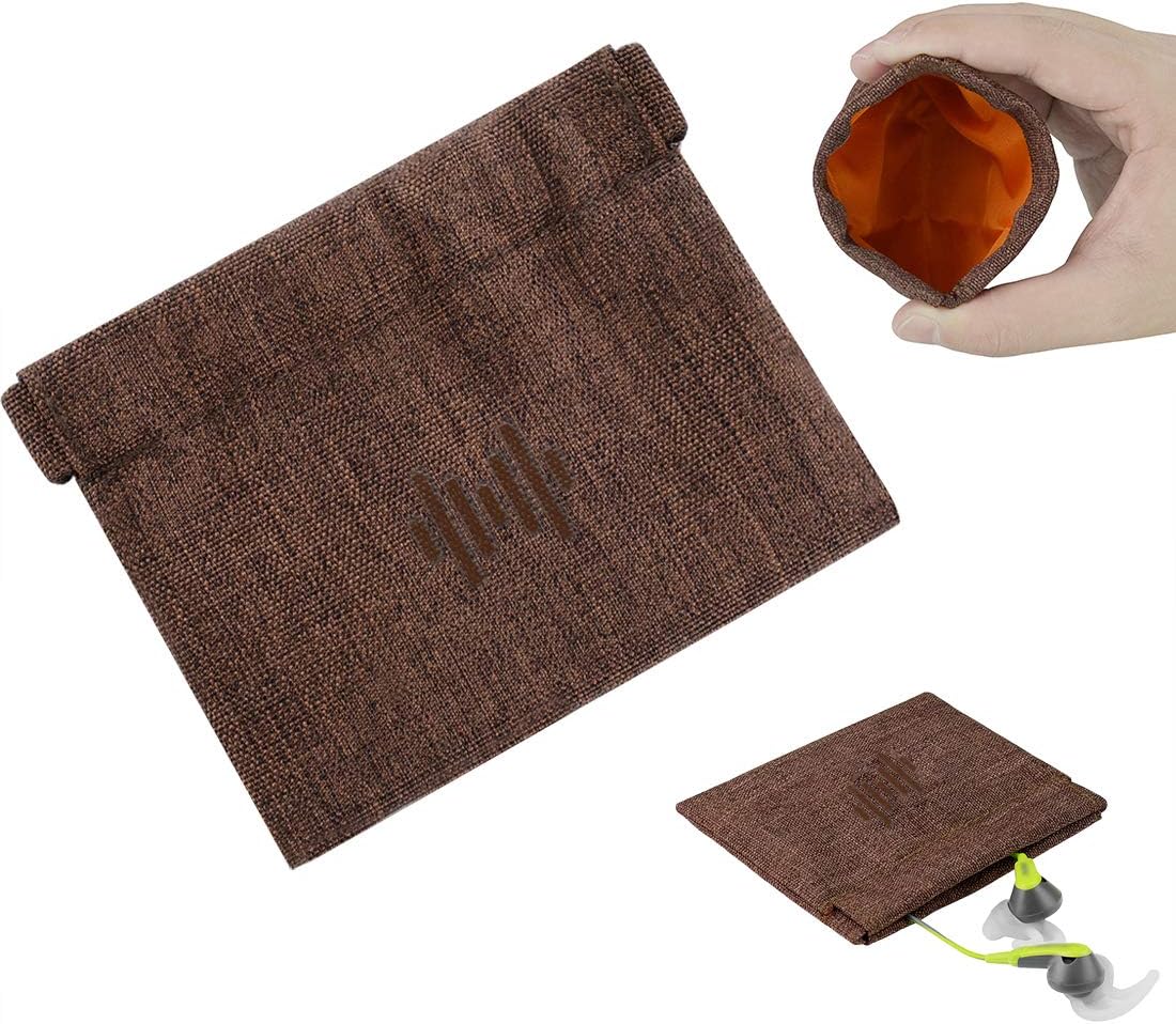 Amazon.com: Geekria Bluetooth Headsets Carrying Bag for Airpods 2&1 ...