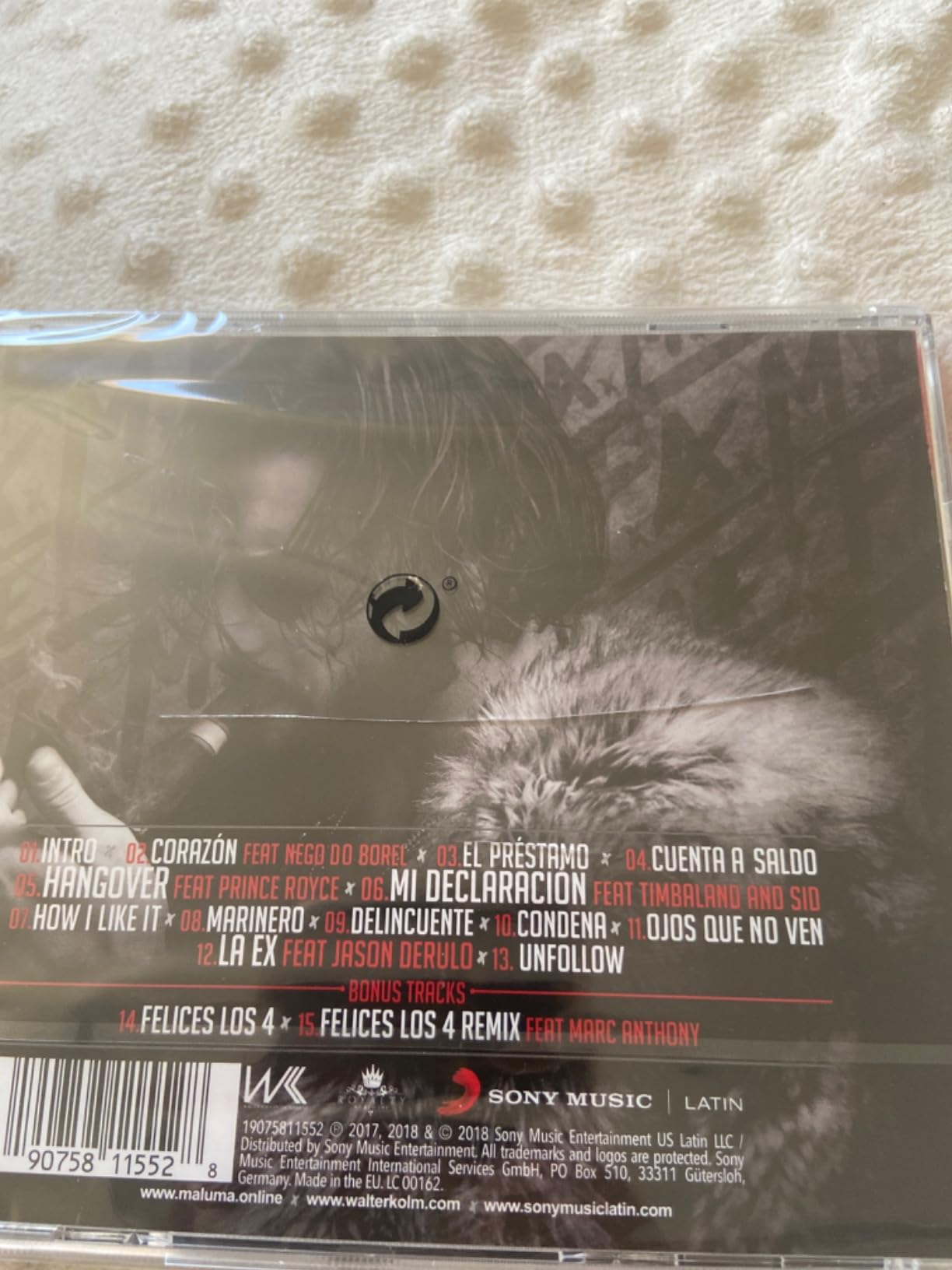 F.a.M.E: Maluma: Amazon.fr: CD et Vinyles}
