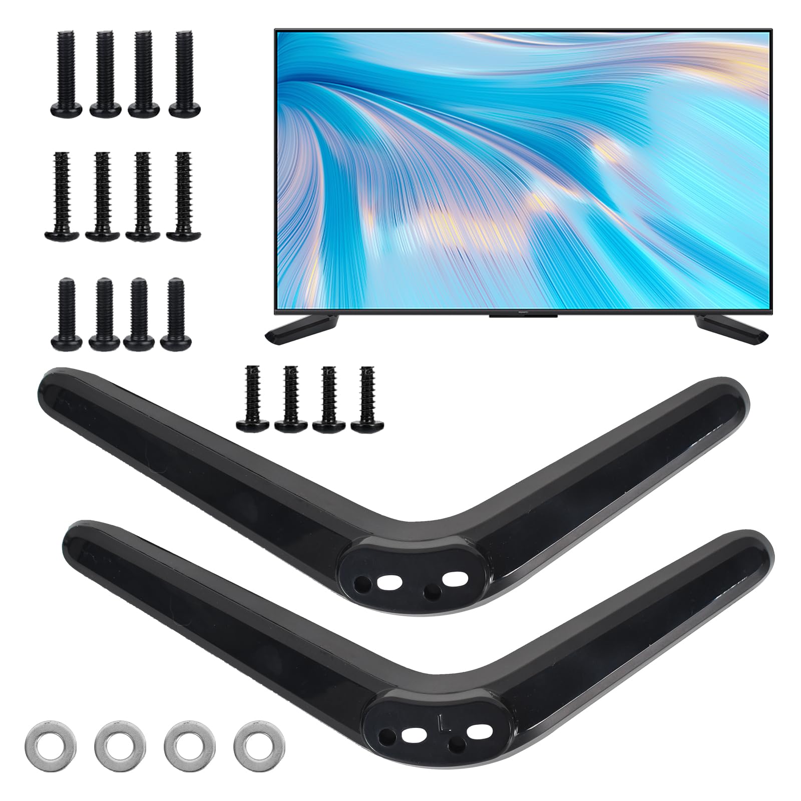 Universal TV Base Stand Compatible with Most 32 40 49 50 55 Inch TCL ...