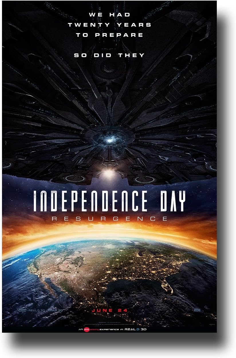 Amazon.com: Independence Day : Resurgence Poster - 2016 Movie 11 x 17 ...
